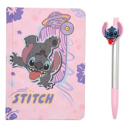 Topolino Stitch Notizbuch mit Stift