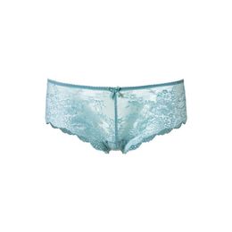 Lascana Hipster blau Gr. 40/42 f&uuml;r Damen. Mit Schleife. K&ouml;rpernah