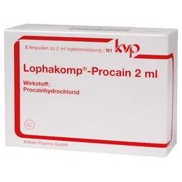 K&ouml;hler Pharma Lophakomp Procain 2ml 10 ML