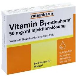 Vitamin-B1-ratiopharm 50mg/ml Injektionsl&ouml;sung 10 ML