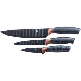 King Messer-Set »Carbon Design« schwarz/bronzefarben