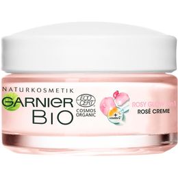 Garnier Feuchtigkeitscreme »Rosy Glow 3in1 Rosé« mit hoher Wirksamkeit transparent Ecocert-zertifizierte Naturkosmetik für frisches Hautbild