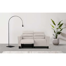 Home Affaire 2-Sitzer &raquo;Carpari, 162 cm, mit manueller od. elektrischer Relaxfunktion&laquo; (USB A/C), sowie Kopfteilverstellung beige
