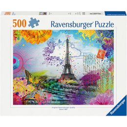 Ravensburger Puzzle »Postkarte aus Paris« Made in Germany bunt