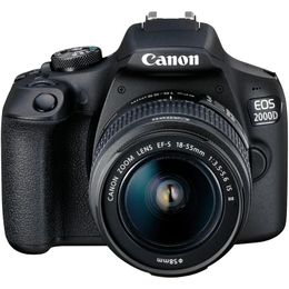 Canon Spiegelreflexkamera &raquo;EOS 2000D Kit&laquo; EF-S 18-55 IS II, 24,1, NFC, inkl. inkl. EF-S 18-55 IS II Objektiv schwarz Inkl. Objektiv EF-S 18-55 mm IS II, 