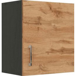 KOCHSTATION Hängeschrank »KS-Mali« Breite 50 cm wotaneiche/graphit graphit