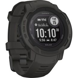 Garmin Smartwatch »INSTINCT 2 SOLAR« (2, 3 cm / 0, 9;Pulssensor;VO2max;Barometer;Beschleunigungssensor;Kompass (Magnetometer);Thermometer ′′)...