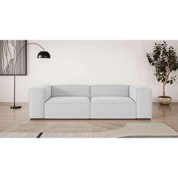 OTTO home Big-Sofa &raquo;HAILY Modularsofa, Ma&szlig;e B/T/H: 260/100/72 cm&laquo; als Modul oder separat verwendbar, f&uuml;r individuelle Zusammenstellung grau 100% 