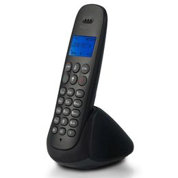 PROFOON Schnurloses DECT-Telefon »PDX-300 - DECT-Telefon mit 1 Mobilteil« ( ) Schwarz GAP-kompatibel: erweiterbar bis auf 5 Telefone