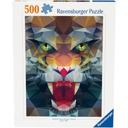 Ravensburger Puzzle »Löwe aus Polygonen« Made in Germany bunt