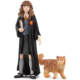 Schleich Spielfigur »WIZARDING WORLD, Harry Potter , Hermine Granger & Krummbein (42635)« Made in Europe bunt