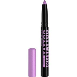 Maybelline NEW YORK Eyeliner »Color Tattoo 24h Eye Stix Fearless« mit integriertem Anspitzer lila Make-Up von L'Oréal Paris