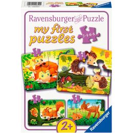 Ravensburger Puzzle »Kleine Tierfamilien« Made in Europe bunt