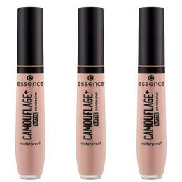 Essence Concealer »CAMOUFLAGE+ MATTE concealer« 3-tlg., hohe Deckkraft, mattierend, alle Hauttypen braun Concealer von Essence