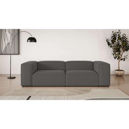 OTTO home Big-Sofa &raquo;HAILY Modularsofa, Ma&szlig;e B/T/H: 260/100/72 cm&laquo; als Modul oder separat verwendbar, f&uuml;r individuelle Zusammenstellung grau 100% 