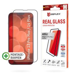Displex Displayschutzglas »Real Glass FC - 13 Pro Max/14 Plus« für iPhone 14 Plus transparent Kontur und Öffnungen sind optimal abgestimmt auf das...
