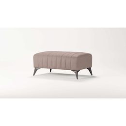 Home Affaire Polsterhocker &raquo;MATTHEW Sitzhocker, Ma&szlig;e B/T/H: B/T/H: 90/60/43 cm&laquo; Steppung beige 100% Polyester