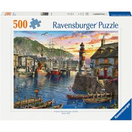 Ravensburger Puzzle »Morgens am Hafen« Made in Germany bunt