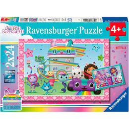 Ravensburger Puzzle »Gabby's Dollhouse, Bereit zu feiern!« Made in Europe bunt