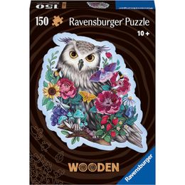 Ravensburger Puzzle »Wooden, Geheimnisvolle Eule« Made in Europe bunt