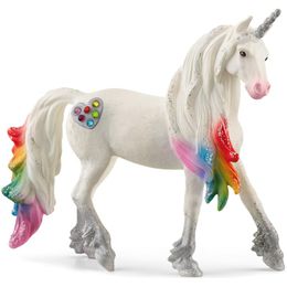 Schleich Spielfigur »BAYALA , Regenbogeneinhorn Hengst (70725)« bunt