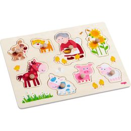 Haba Steckpuzzle »Oma Lenis Tiere« bunt