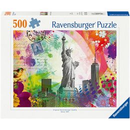 Ravensburger Puzzle &raquo;Postkarte aus New York&laquo; Made in Germany bunt
