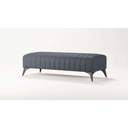 Home Affaire Polsterhocker &raquo;MATTHEW Sitzhocker XXL, Ma&szlig;e B/T/H: 140/60/43 cm&laquo; Steppung, belastbar bis 180 kg grau 100% Polyester