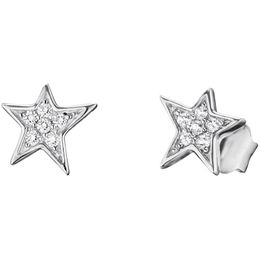 Engelsrufer Paar Ohrstecker &raquo;Little magic OHRSTECKER STERN&laquo; mit Zirkonia (synth.) Silber-925 + kristallwei&szlig; Himmlich glitzernder Ohrschmuck "Sterne"