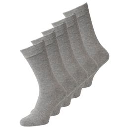Jack & Jones JACK & JONES Basicsocken »JACJENS SOCK 5 PACK NOOS« Packung, 5 Stk. tlg. Light Grey Melange 5-er Packung Socken von Jack & Jones