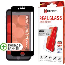 Displex Displayschutzglas »Real Glass Panzerglas für Apple iPhone 6/7/8/SE(2020) (4, 7")« für Apple iPhone 6;Apple iPhone 7;Apple iPhone 8;Apple...