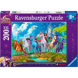 Ravensburger Puzzle »Unicorn Academy, Die Magie der Unicorn Academy« 200 XXL Teile; Made in Germany bunt