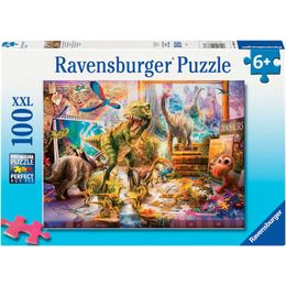 Ravensburger Puzzle »Dinos im Kinderzimmer« 100 XXL-Teile; Made in Germany bunt