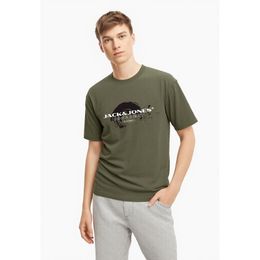 Jack & Jones Jack & Jones Herren T-Shirt &raquo;JCOCONDOR TEE SS CREW NECK FST&laquo; gr&uuml;n M