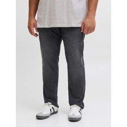 Jack & Jones PlusSize JACK & JONES PLUSSIZE Slim-fit-Jeans »JJIGLENN JJORIGINAL MF 071 NOOS PLS« BLACK DENIM 46 - Länge 30 Länge 30 46 Slim-fit-Jeans betont Beine und...