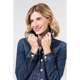 MAC Jeansjacke »RICH JACKET« aus leichter, sommerlicher Denim-Qualität mit hohem Baumwoll-Anteil night blue netwash S S Leichte Jeansjacke RICH...