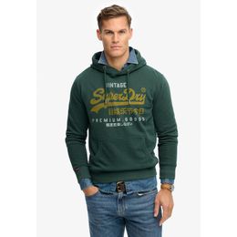 Superdry Kapuzensweatshirt »VL DUO CLASSIC HOOD« Enamel Green XXL XXL Cooler Hoodie von Superdry