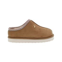 U.S. Polo Assn. Hausschuhe in Beige - 47% | Größe 36 | Damen-pantoletten