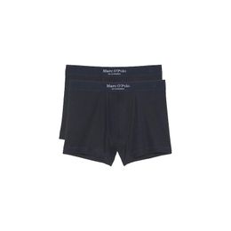 Marc O'Polo MARC O'POLO Boxer »Iconic Rib 2P Boxer« 2x2 rib fabric dunkelblau L L 2er Pack Boxershorts aus Baumwolle