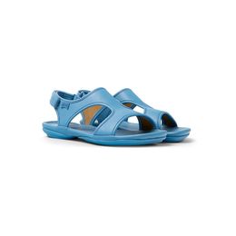 Camper Leder-Sandalen in Blau - 61% | Größe 41 | Damen-sandalen