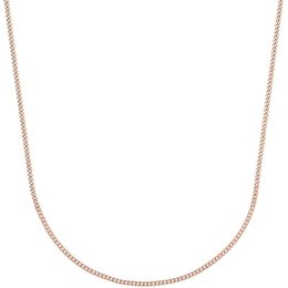 Amor Damen Collierkettchen &raquo;Panzerkettengliederung&laquo; Made in Germany rosa