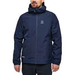 Hagl&ouml;fs Hagl&ouml;fs Regenjacke "Kaise GTX" in Dunkelblau - 43% | Gr&ouml;&szlig;e XL | Herren-outdoorjacken