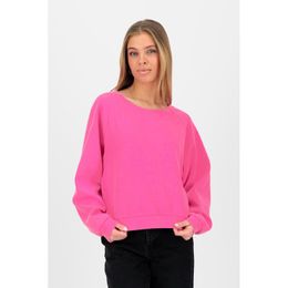 alife and kickin ALIFE & KICKIN Sweatshirt »Damen TeonaAK A« Basic Pullover mit Rundhalsausschnitt hot pink M M Lässigkeit in Perfektion - das Damensweatshirt...