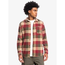 Quiksilver Flanellhemd »Motherfly« Ruby Wine Motherfly S - US-Größen US-Größen S Material: Leichter, gebürsteter Flanellstoff...