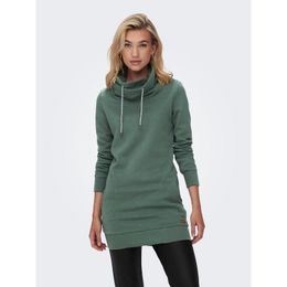 Only Sweatshirt »ONLBETTE L/S LONG HIGH NECK SWT« Balsam Green XL XL Sweater von Only