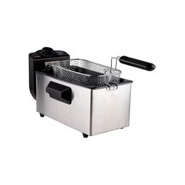 Alpina Fritteuse "Deep fryer" in Silber - 3 l - 37% | Kuechengeraete