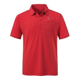 Sch&ouml;ffel Sch&ouml;ffel Funktionspoloshirt "Ramseck" in Rot - 61% | Gr&ouml;&szlig;e 46 | Herren-sportshirts