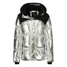 Geographical Norway Winterjacke "Bilkiss" in Silber - 71% | Größe L | Damenjacken