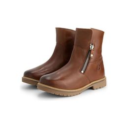 TRAVELIN' Leder-Boots in Hellbraun - 57% | Größe 38 | Damen-stiefel