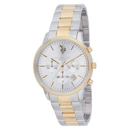 U.S. Polo Assn. Chronograph in Silber/ Gold - 69% | Herrenuhren